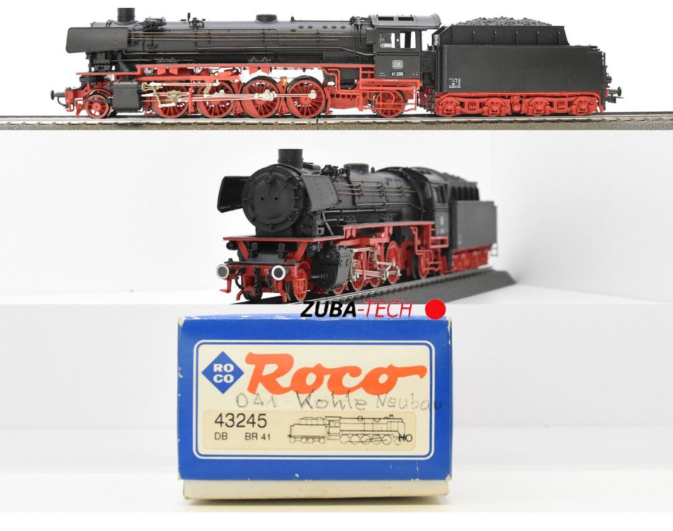 Roco 43245 Dampflok BR 41 DB H0 GS Analog mit OVP | Kaufen auf Ricardo