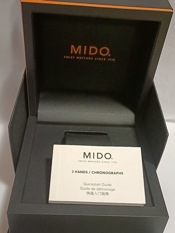 Mido Uhrenbox mit Gebrauchsanleitung (Gebraucht) in Grenchen für CHF 15 ...