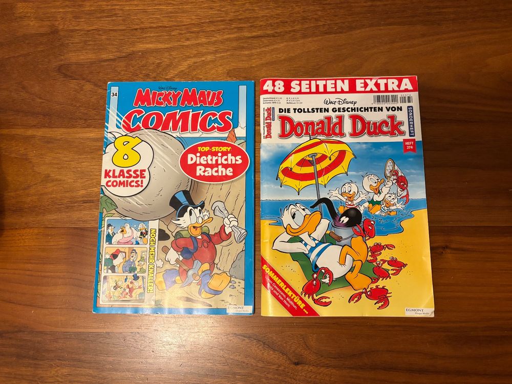 Donald Duck Comic Sammlung - LTB 515-526 & zwei Hefte (Gebraucht) in ...