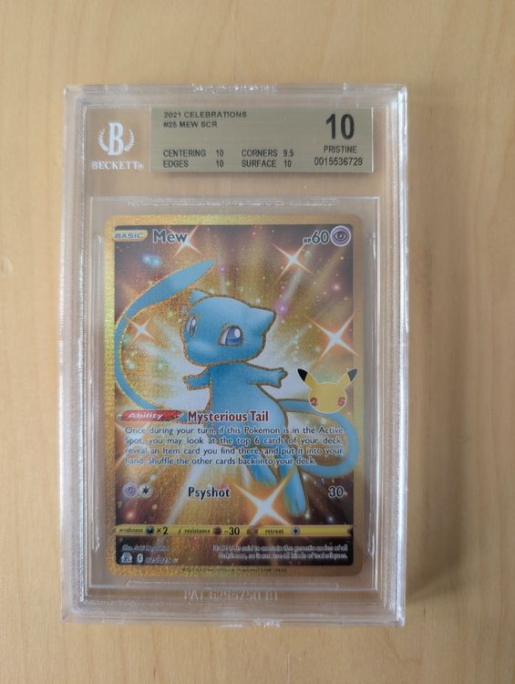 Mew Celebrations PSA 10 Gem Mint Pristine Pokemon (Neu und ...