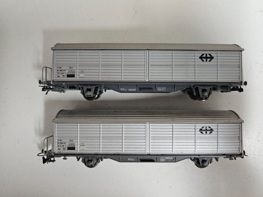 ROCO 2 wagons CFF dès1.-fr (Gebraucht) in bassecourt für CHF 11 – mit Lieferung auf Ricardo kaufen