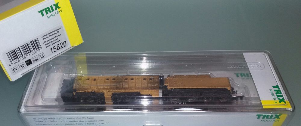 Minitrix 158520 -Dampfschneeschleuder , 6-achsig | Kaufen auf Ricardo