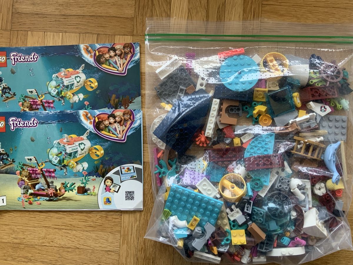 Lego Friends 41378 Rettungs-U-Boot für Delfine (Gebraucht) in Herisau ...