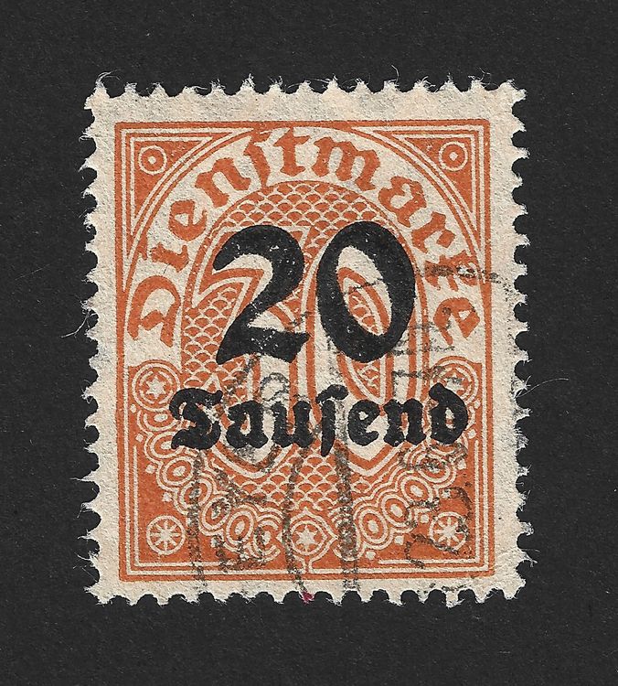 Deutsches Reich Dienstmarken-Mi 90 (Gebraucht) in Hittnau für CHF 1 – mit Lieferung auf Ricardo ...