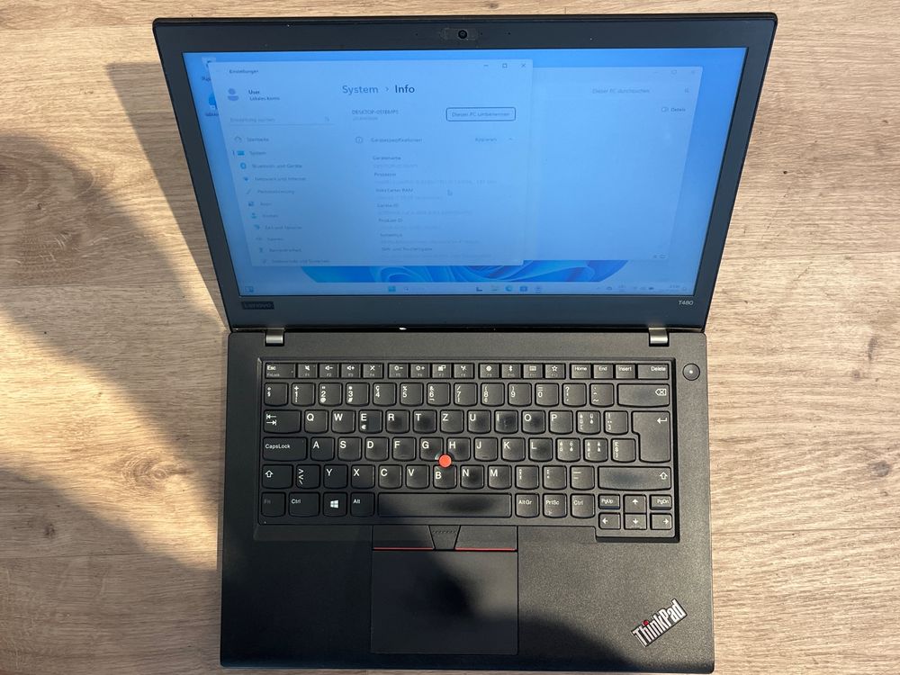 Lenovo ThinkPad T480 | Kaufen auf Ricardo