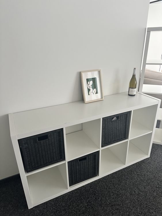 IKEA Kallax Regal with inserts | Kaufen auf Ricardo