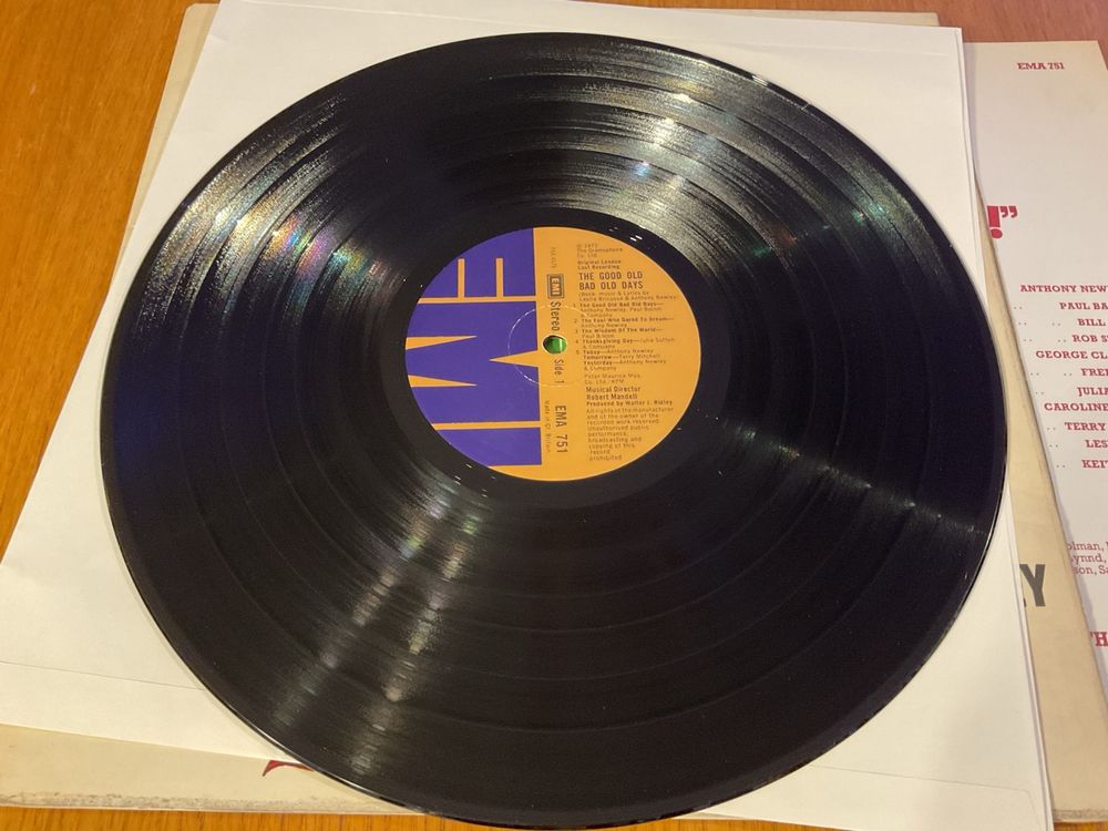 Anthony Newley Schallplatte "The Good Old Bad Old Days" (Gebraucht) in ...