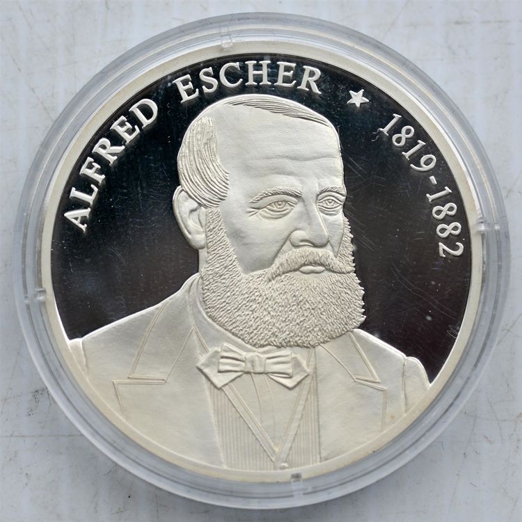 Médaille Alfred Escher en Argent 999 | Kaufen auf Ricardo