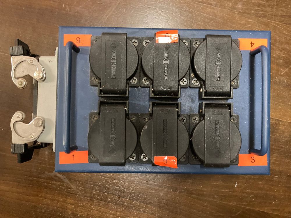 Harting Box - Verteilbox mit 6 Abgängen T13 (Gebraucht) in Zürich für ...