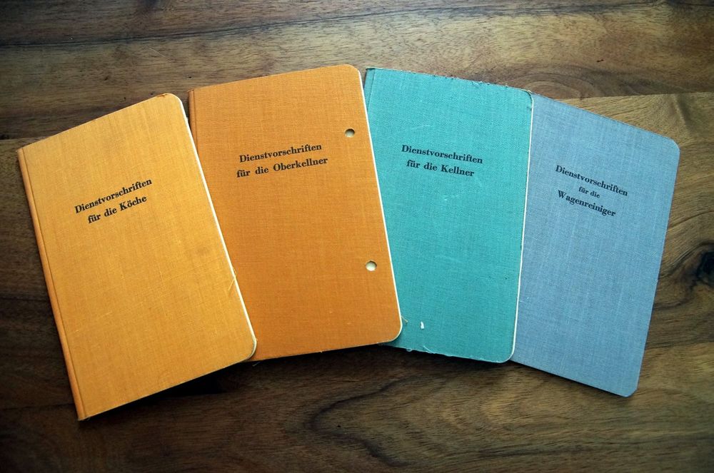 SSG Schweizerische Speisewagen Gesellschaft - Reglemente (Gebraucht) in ...