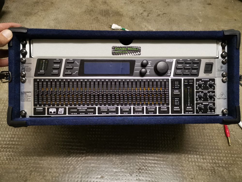 Behringer Ultra curve pro + Ultragraph (Gebraucht) in Brenzikofen für ...