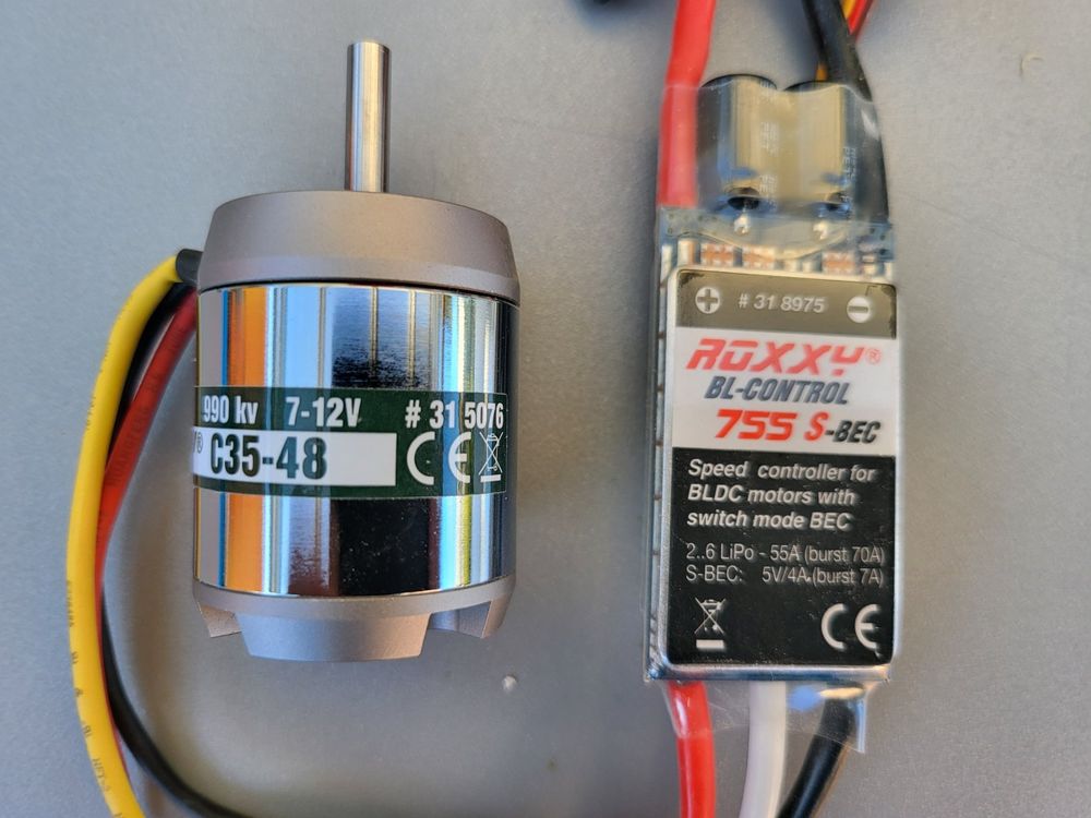 Roxy Elektromotor und Regler-Set | Kaufen auf Ricardo