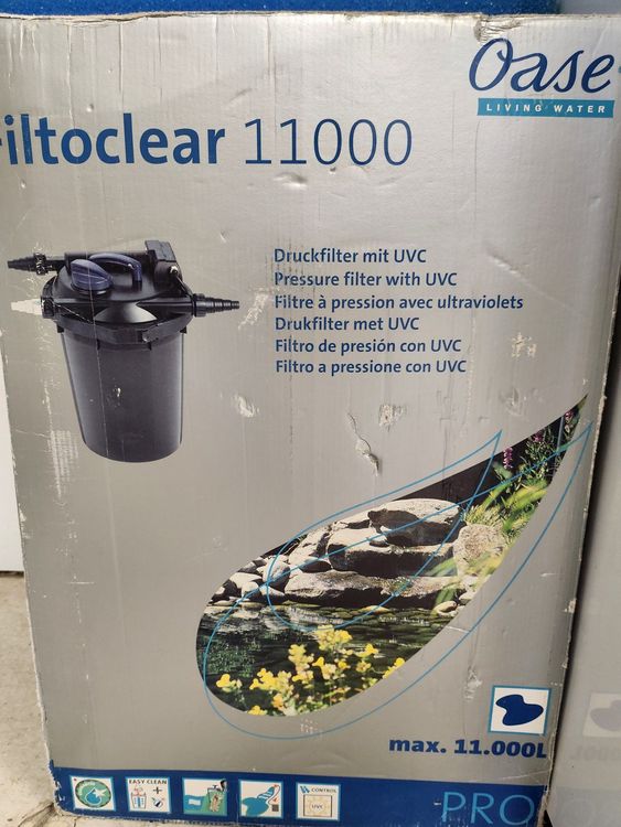 Filtoclear Teichfilter 11000, neu, mit UV-C Klärer | Kaufen auf Ricardo