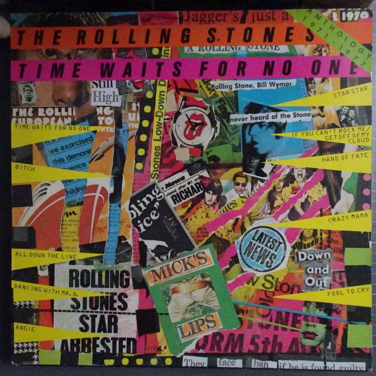 Rolling Stones – Time Waits For No One Anthology 71-77 EX/EX (Gebraucht ...