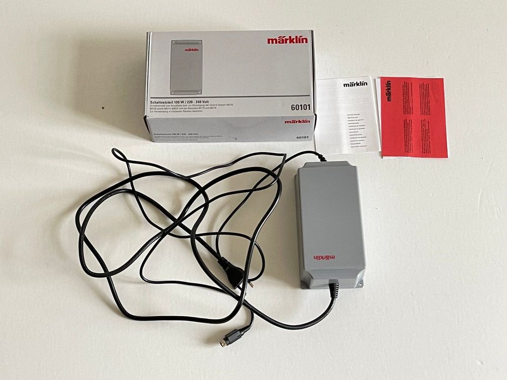 Märklin Schaltnetzteil 100 W / 220-240 Volt 60101 (Neu (gemäss ...