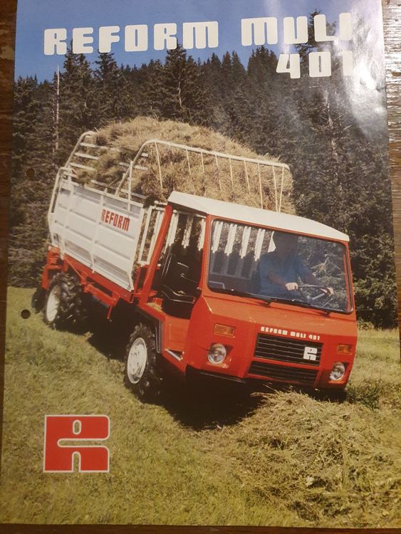 Reform Muli 401 Prospekt ZZ (Gebraucht) in für CHF 16 – mit Lieferung ...
