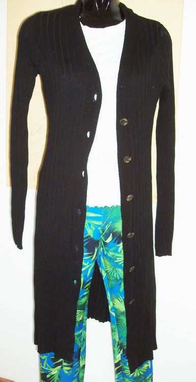 Long Strick Jacke - Kleid 36 | Kaufen auf Ricardo