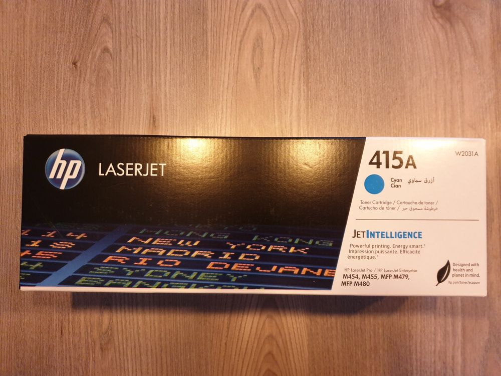 Cartouche d'encre hp laserjet 415A cian (Neu und originalverpackt) in ...