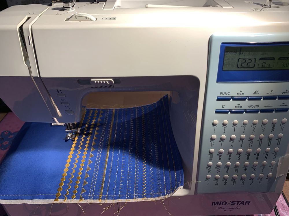 Näh- und Stickmaschine MioStar MC 1500 Dressmaker ab Service (Gebraucht ...