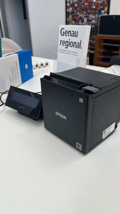 Beleg Drucker Epson TM-m30II + Customer Display (Gebraucht) in ...