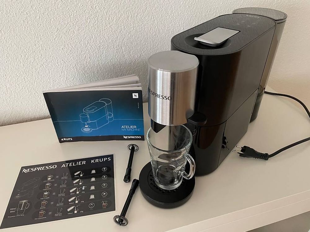 Nespresso Atelier Kaffeemaschine & Milchschäumer (Gebraucht) in Dübendorf für CHF 180 – nur ...