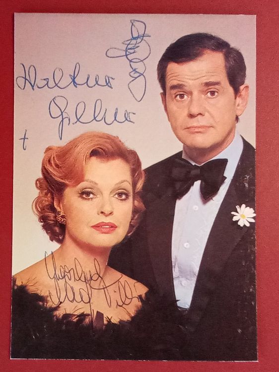 Walter Giller 1927-2011 & Nadja Tiller 1929-2023 Autogramm (Gebraucht ...