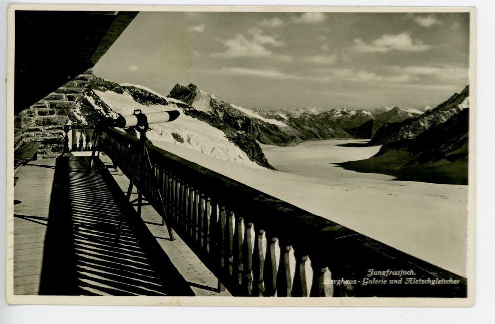 Jungfraujoch Aletschgletscher 1934 | Kaufen auf Ricardo