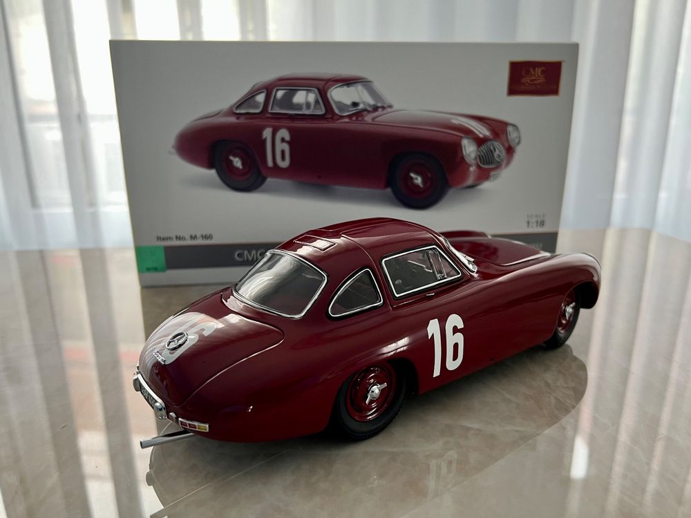 1:18 CMC Mercedes-Benz 300 SL GP Bern, 1952 #16 rot (Gebraucht) in für ...