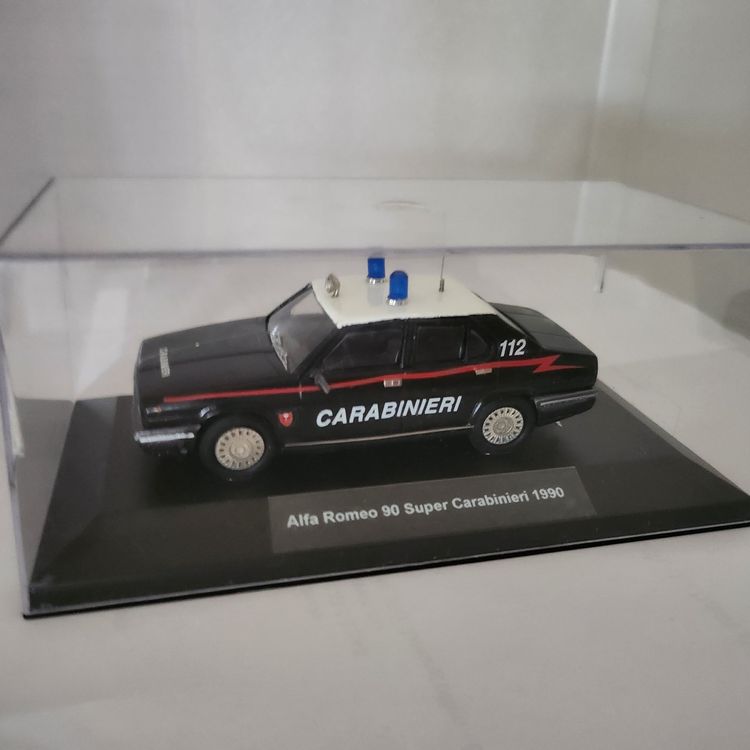 Spezial Unikat 1:43 Alfa Romeo 90 Super als Carabinieri 1990 (Neu ...