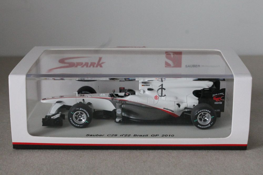 Sauber C29 # 22 GP Brazil 2010 / Nick Heidfeld / Spark 1:43 | Kaufen ...