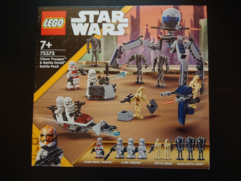 LEGO - LEGO Star Wars 75372 Clone Trooper Battle Droid Pack (Neu und originalverpackt) in ...