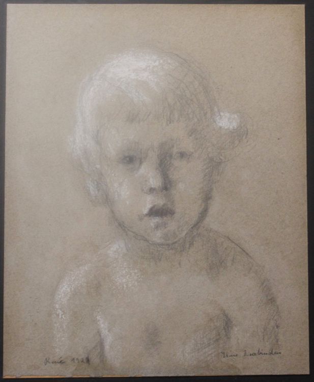 Handsignierte Irène Zurkinden Mischtechnik , René 1928 (Gebraucht) in Basel für CHF 190 – mit ...