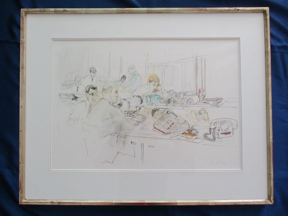 Hans Falk (1918 - 2002 CH) Original (Gebraucht) in Zufikon für CHF 250 – mit Lieferung auf ...