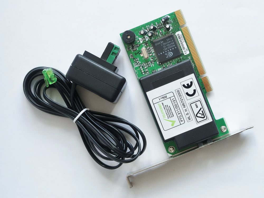 interne Telepermit PCI Modemkarte PCT 211 - Fax Modem (Gebraucht) in ...