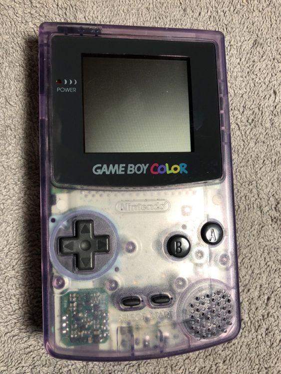 Nintendo Game Boy Color transparent lila (Gebraucht) in Schwyz für CHF ...
