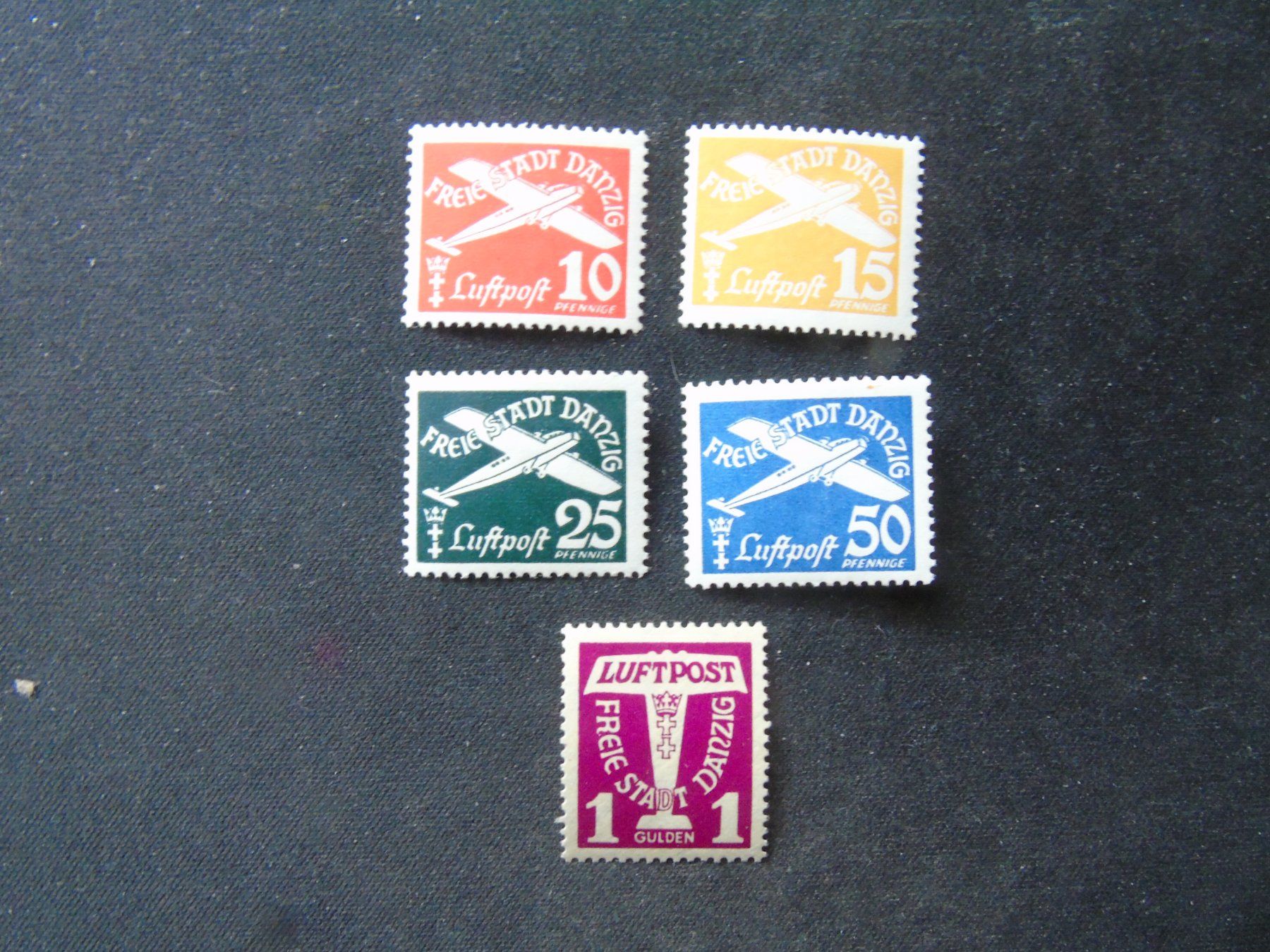 Danzig 251-255* dès 1.- (D'occasion) à Courtételle pour CHF 1 – avec ...