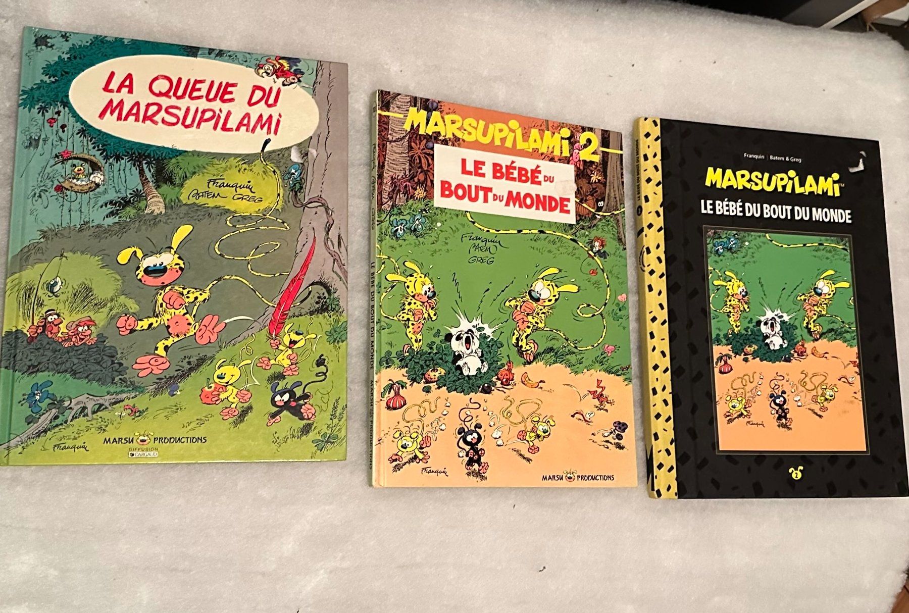 Marsupilami Comic-Bundle – 3 Bände – Französisch / Française (Gebraucht ...