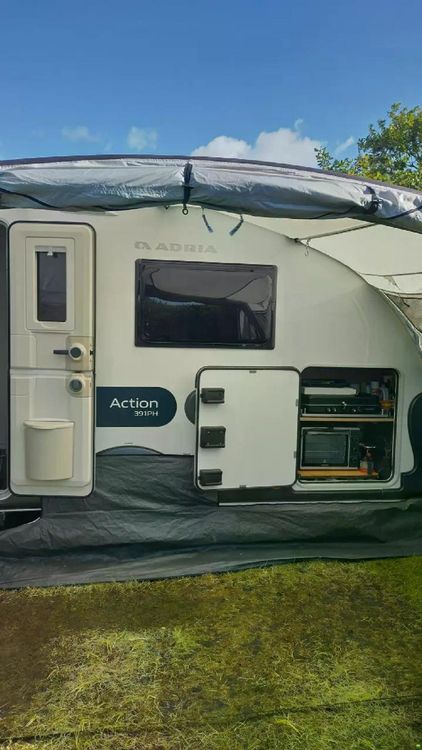 Wohnwagen Adria Action 391 PH / 2-3 Personen / super Zustand (Gebraucht ...
