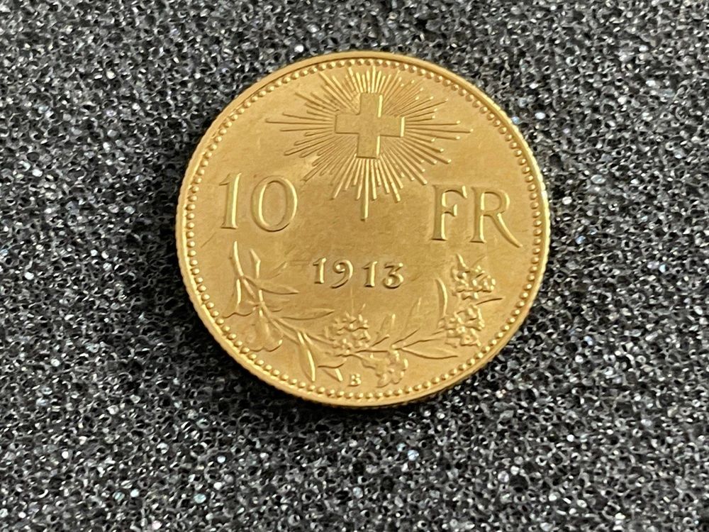 10 Franken Gold Vreneli 1913 | Kaufen auf Ricardo