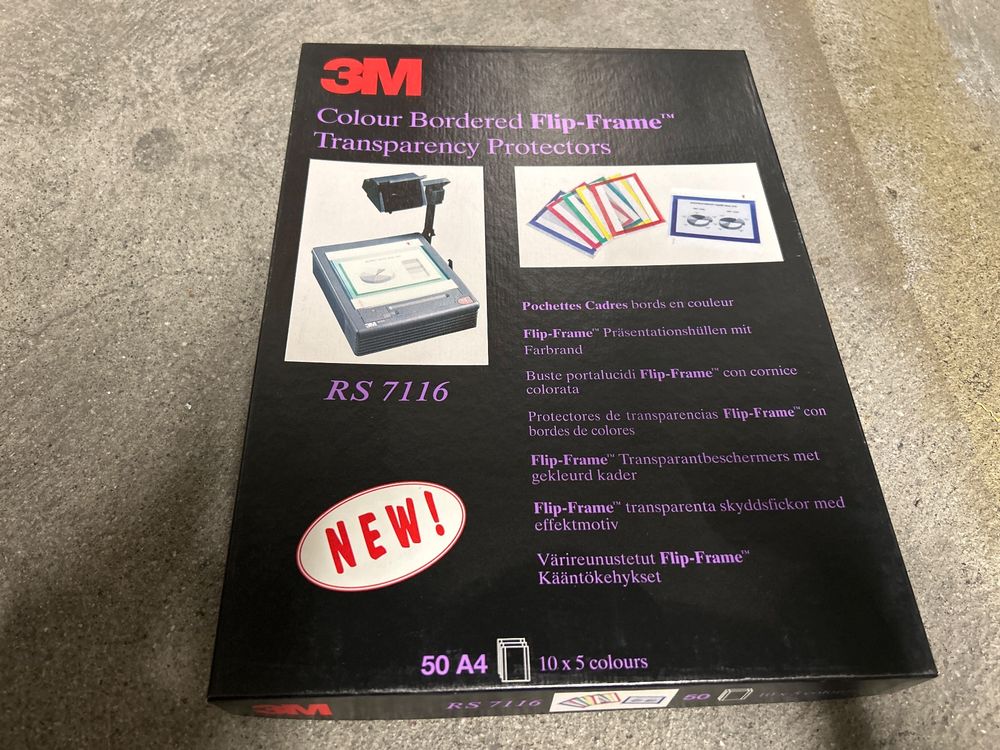 3M RS7116 Präsentationshüllen mit Farbrand NEU (Neu und originalverpackt) in Regensdorf für CHF ...