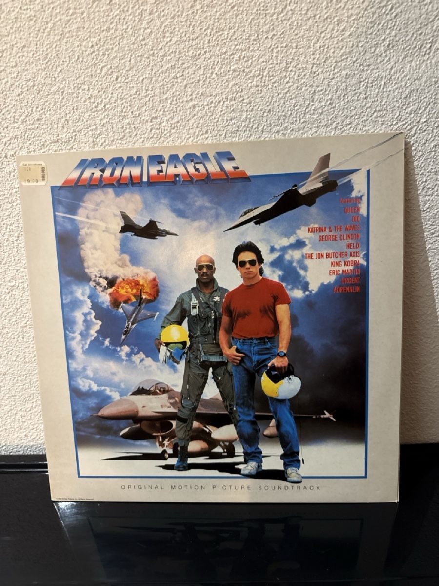 Iron Eagle Soundtrack Vinyl - Original 1986 Edition!🎧🎵🎶 (Neu (gemäss ...