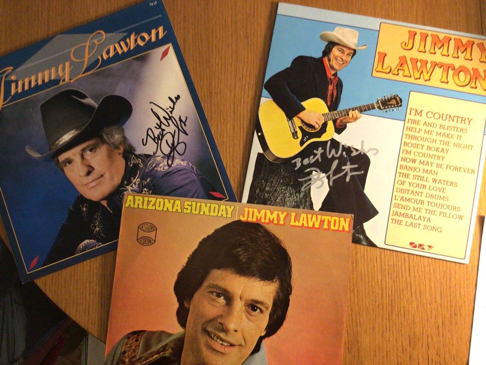 Jimmy Lawton, 3 LPs, zT.mit Autogramm, LPs 1978-1985 (Gebraucht) in ...