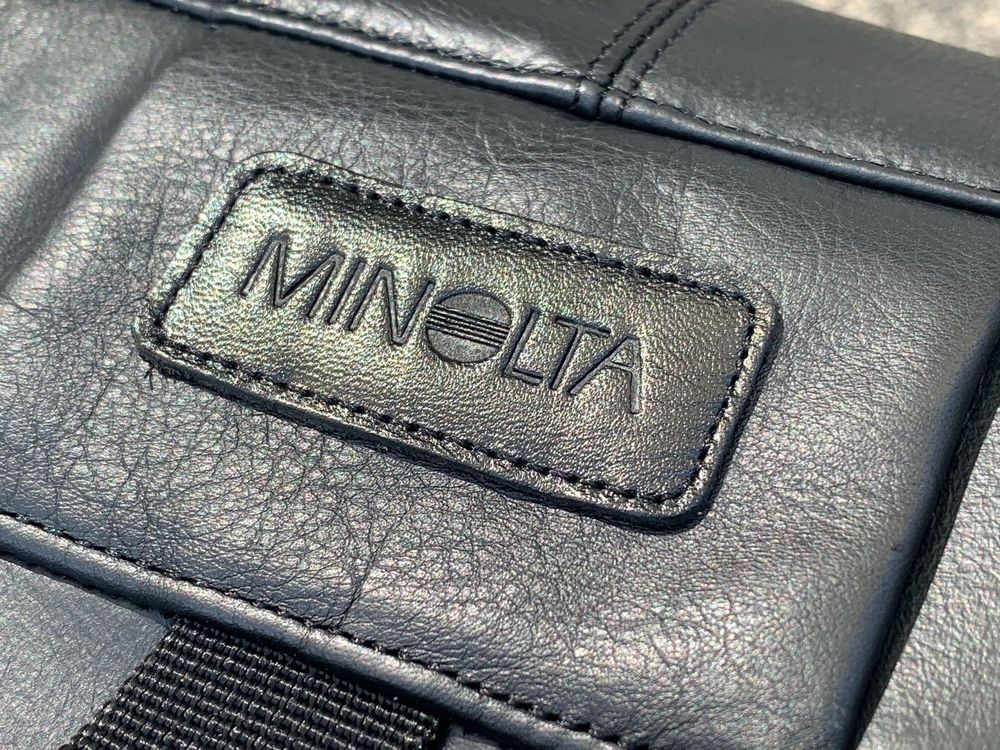Minolta Camera Bag LB-101, echtes Leder (Neu (gemäss Beschreibung)) in ...