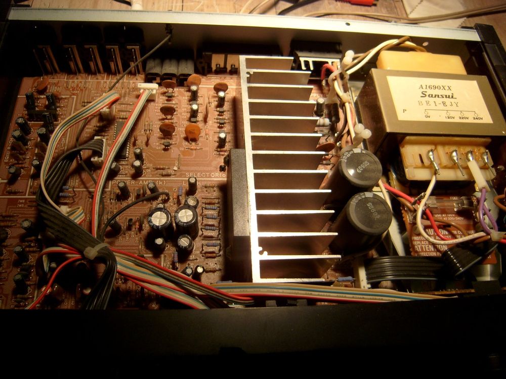 Letzter Sansui Power Amp. A-M70, TM70 TOP + CANON very Tiny (Gebraucht ...