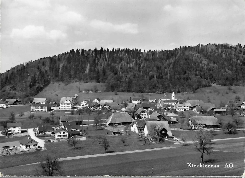 Kirchleerau AG Flugaufnahme Nr.6217 , ca.1950 (Gebraucht) in Solothurn für CHF 13 – mit ...