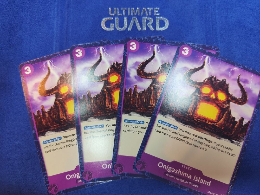 4x One Piece TCG - Onigashima Island Playset | Kaufen auf Ricardo