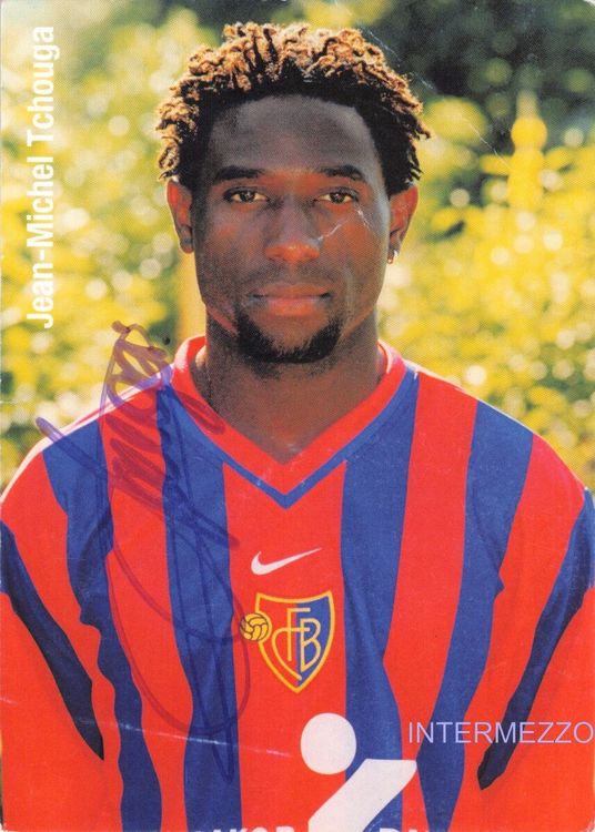 Fussball // FC 1893 Basel Jean-Michel Tchouga Autogramm FCB (Gebraucht ...