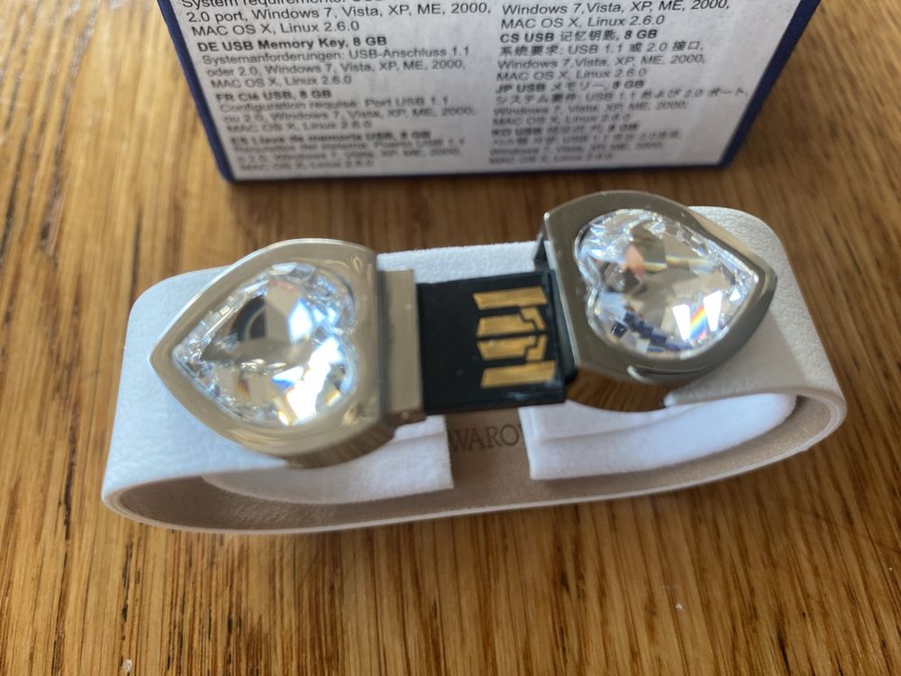 Swarovski USB Stick Armband OVP 🎄 Geschenk 8GB (Gebraucht) in Buchs SG ...