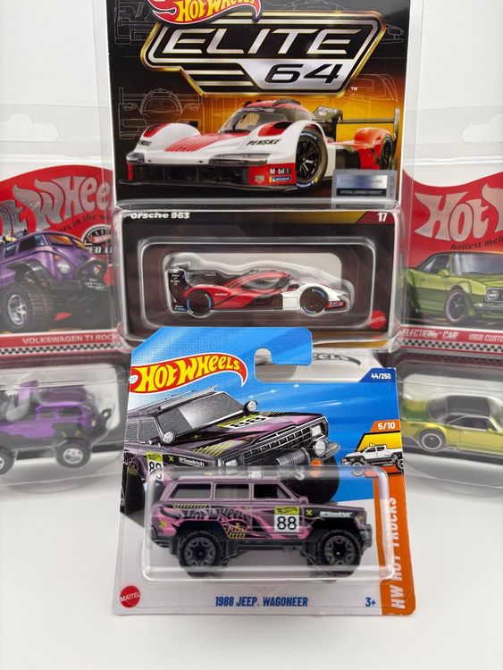 Hot Wheels 1988 Jeep Wagoneer HW Hot Trucks - 2025 - 44/250 (Neu und ...