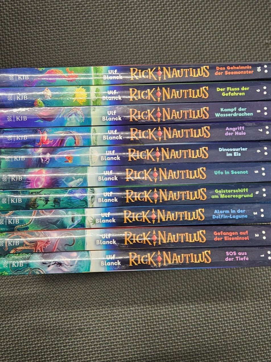 Rick Nautilus Kinderbuch-Reihe, Band 1-10, Komplett! (Gebraucht) in ...